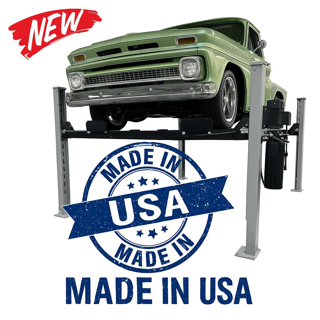 Triumph USA8000XLT 8,000 lb Made in USA Service Storage 4 Post Automot – Gearforce USA