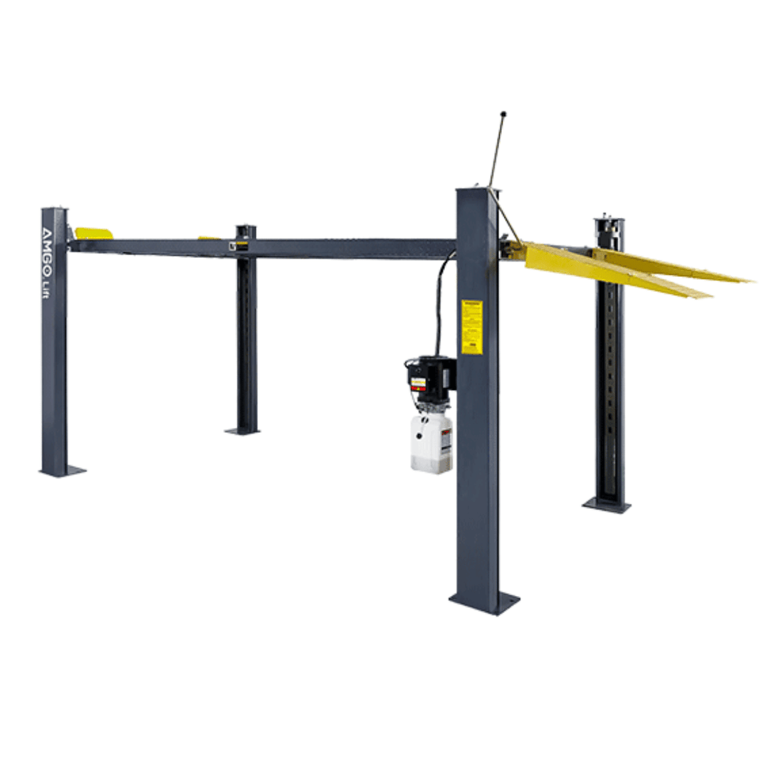AMGO Lifts | Innovative 2-Post & 4-Post Hydraulic Lifts | Gear Force ...