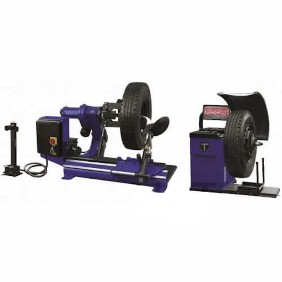 Triumph NTC-650 Tire Changer NTB-1200 Wheel Balancer Combo – Gearforce USA