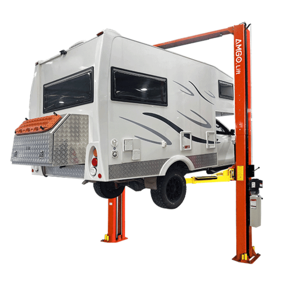 AMGO Lifts | Innovative 2-Post & 4-Post Hydraulic Lifts | Gear Force ...