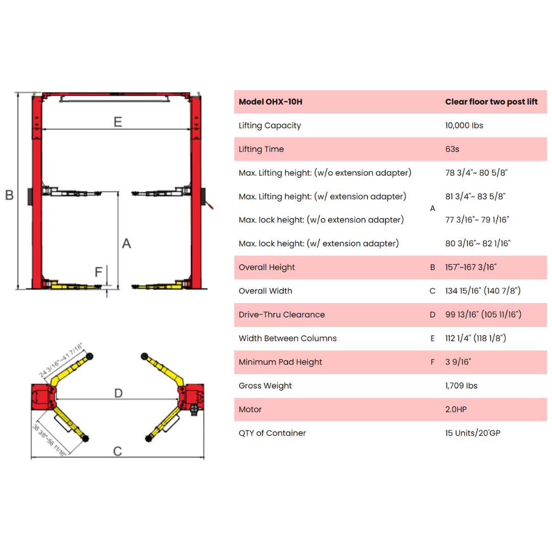 AMGO Lifts | Innovative 2-Post & 4-Post Hydraulic Lifts | Gear Force ...