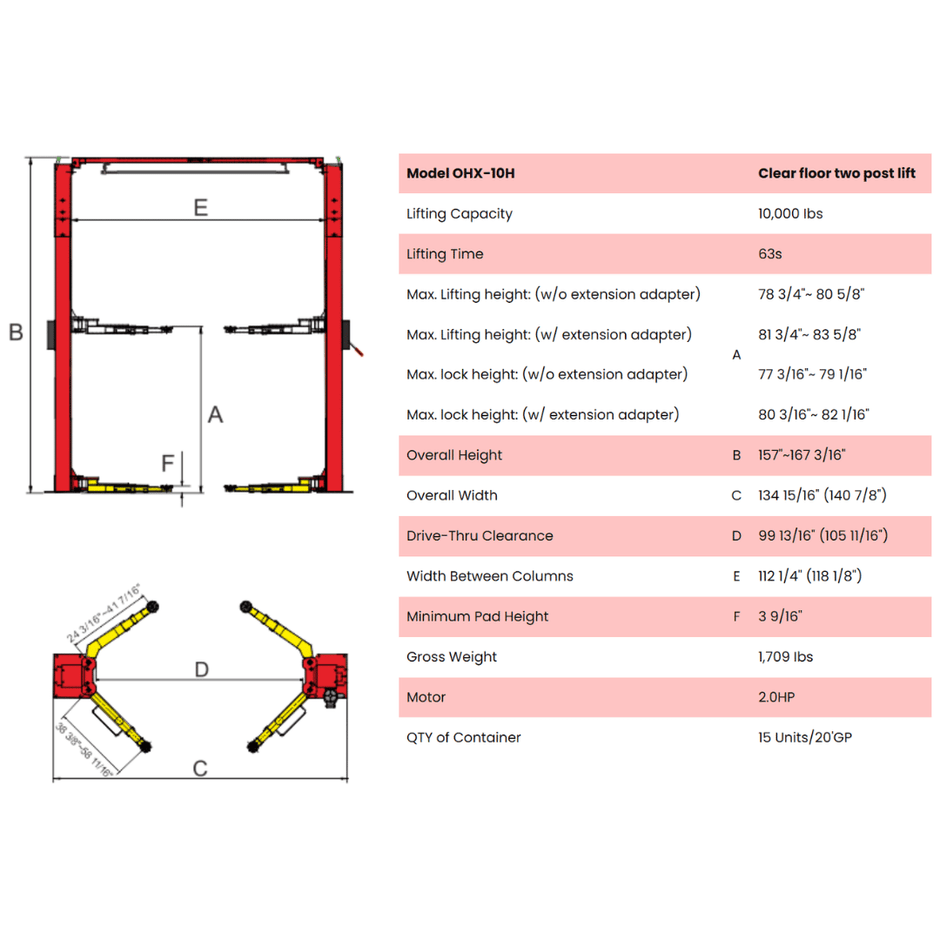AMGO Lifts | Innovative 2-Post & 4-Post Hydraulic Lifts | Gear Force ...